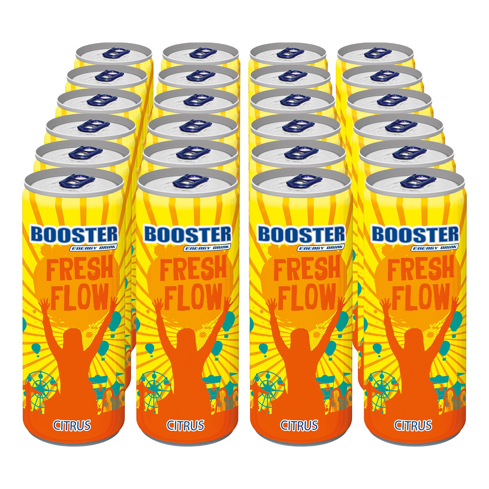 Booster Energy Drink Citrus 0,33 Liter Dose, 24er Pack online kaufen ...
