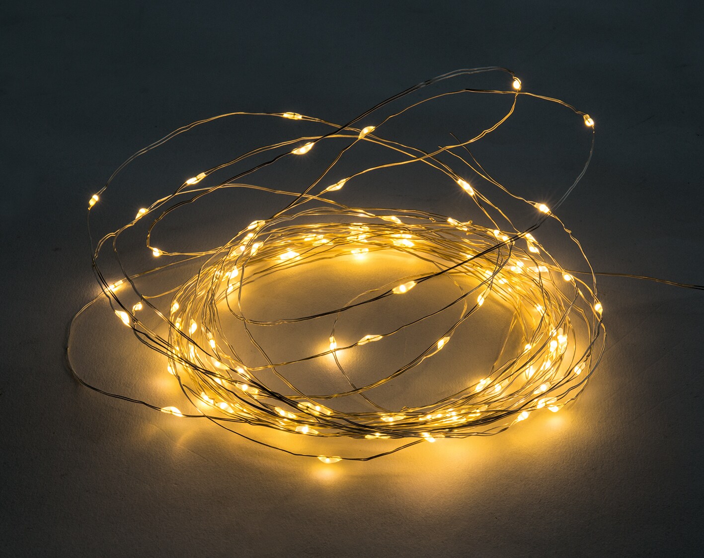 Living & Garden Solar LED Lichterdraht warmweiss - versch. Farben ...