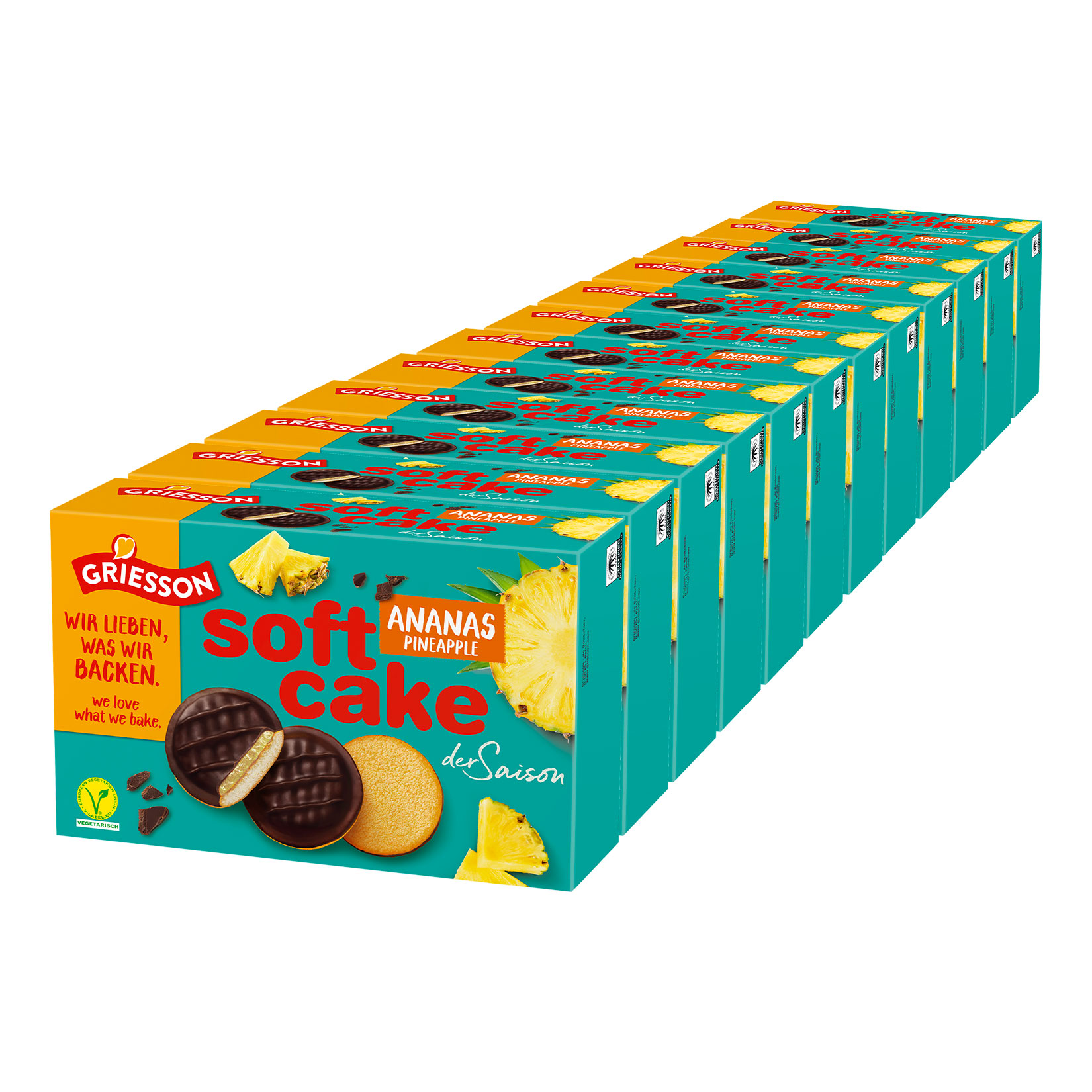 Griesson Soft Cake Ananas 300 g, 12er Pack online kaufen bei Netto