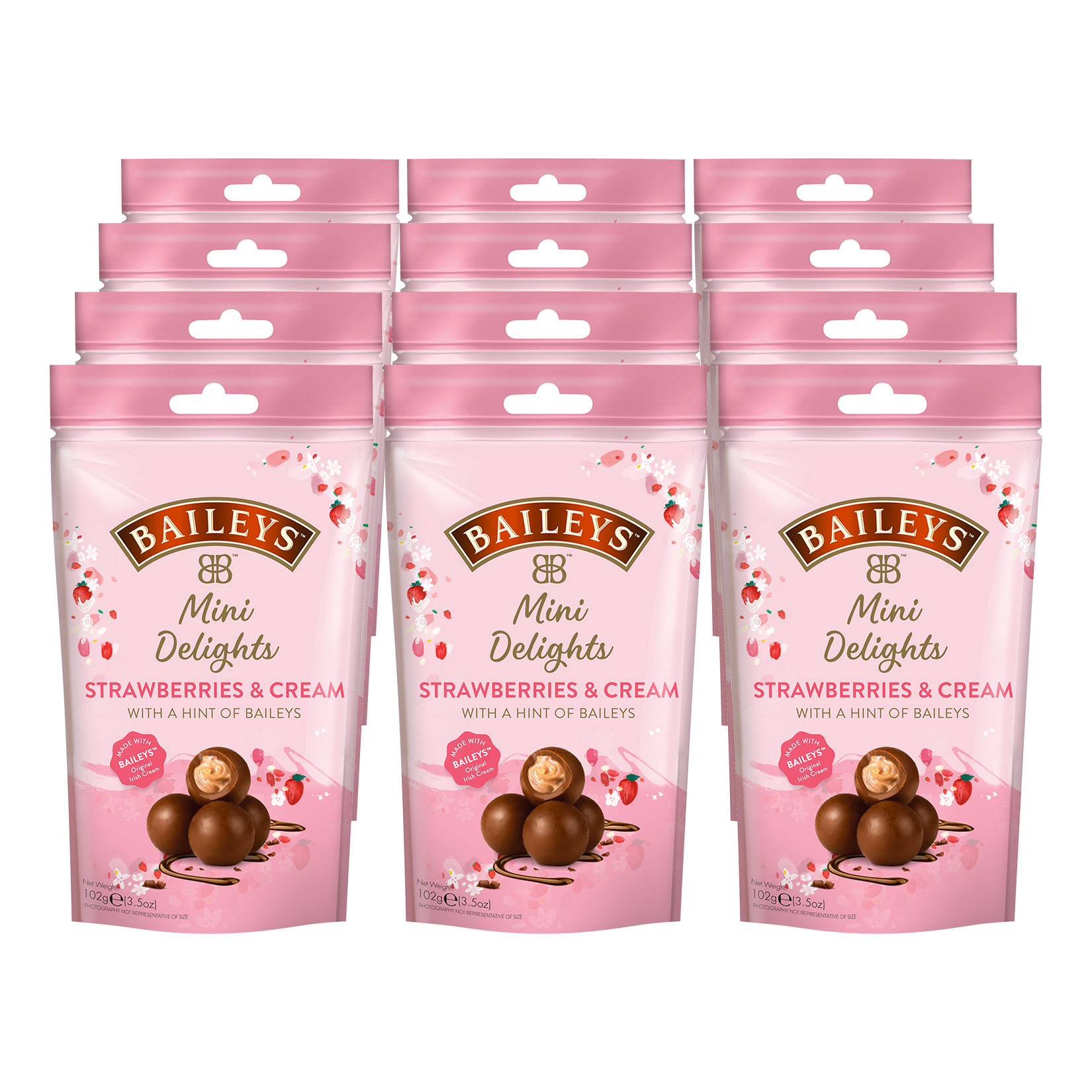 Baileys Mini Delights Strawberries & Cream 102 g, 12er Pack online ...