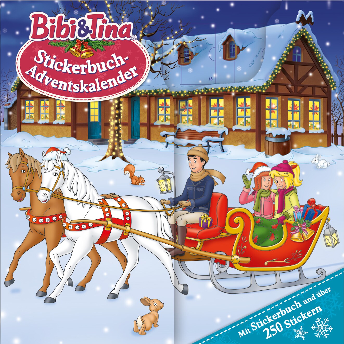 Stickerbuch ADVENTSKALENDER (Bibi&Tina Stickerbuch Adventskalender ...