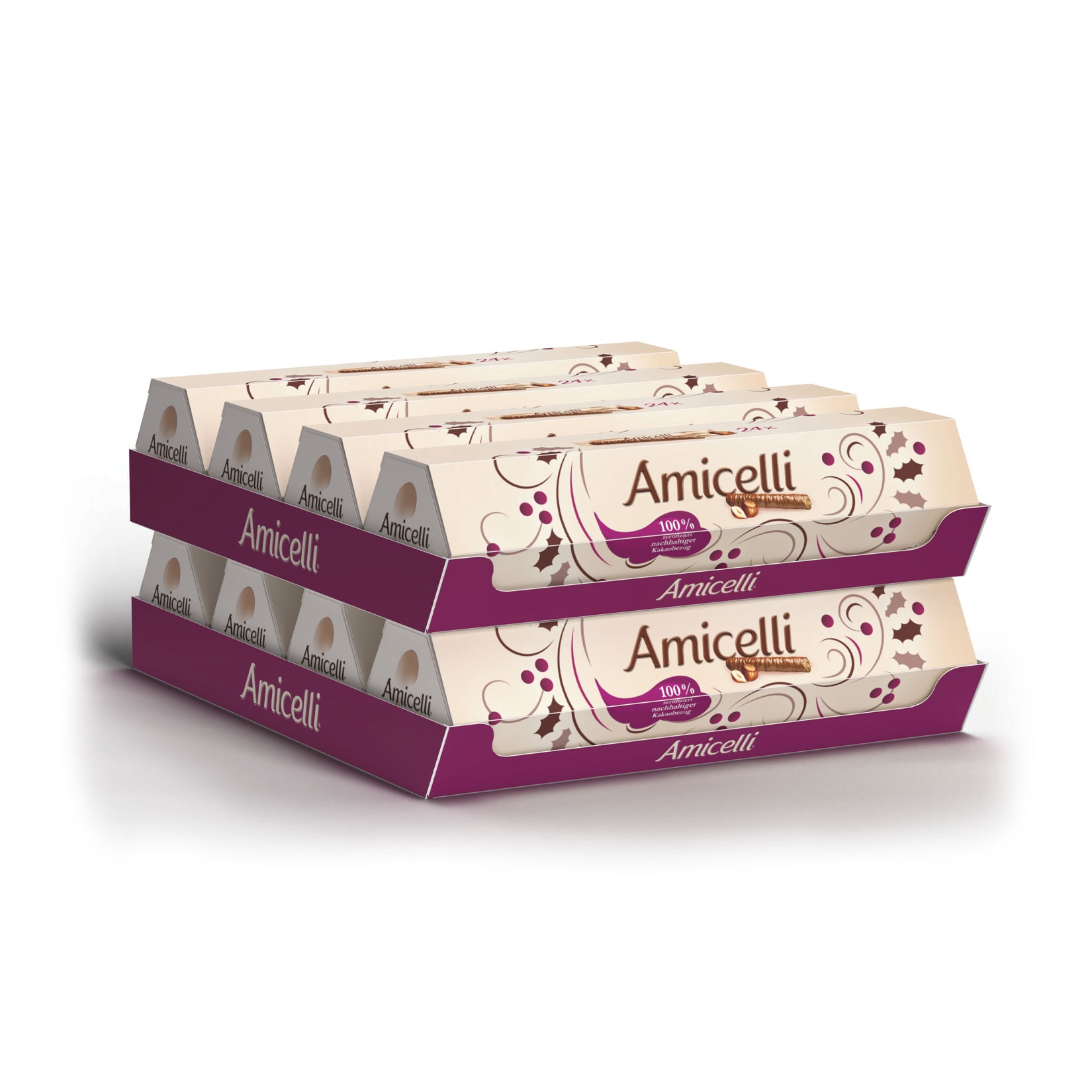 Amicelli Röllchen Twinpack 300 g, 8er Pack online kaufen bei Netto