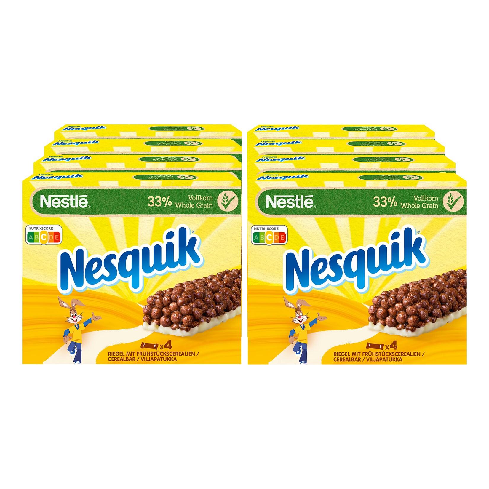 Nestlé Cerealien Nesquik Riegel 4 x 25g, 8er Pack online kaufen bei Netto