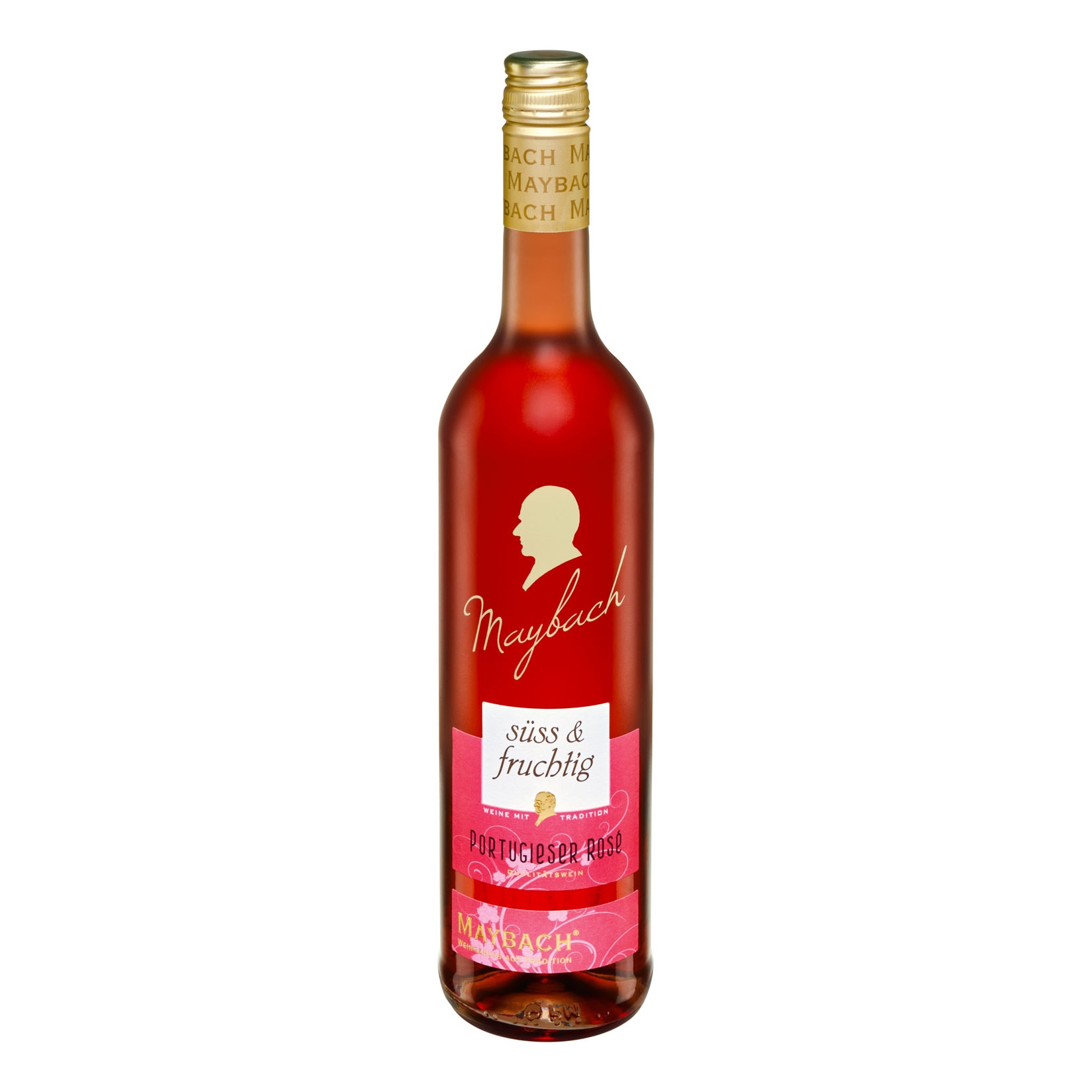 Maybach Portugieser Rosé süss & fruchtig 9,0 % vol 0,75 Liter online ...