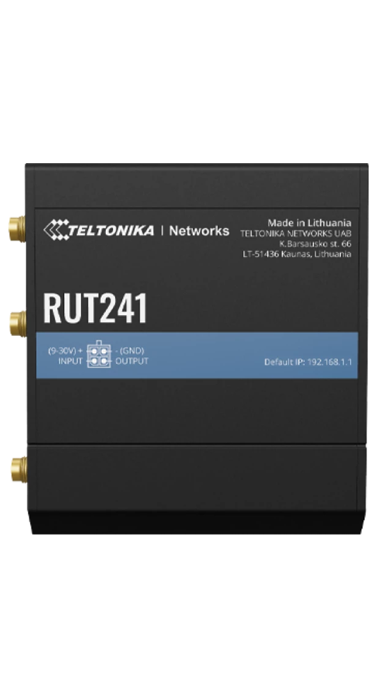 Teltonika DSL/WLAN Module RUT241 Industrieller Mobilfunk-Router Schwarz ...