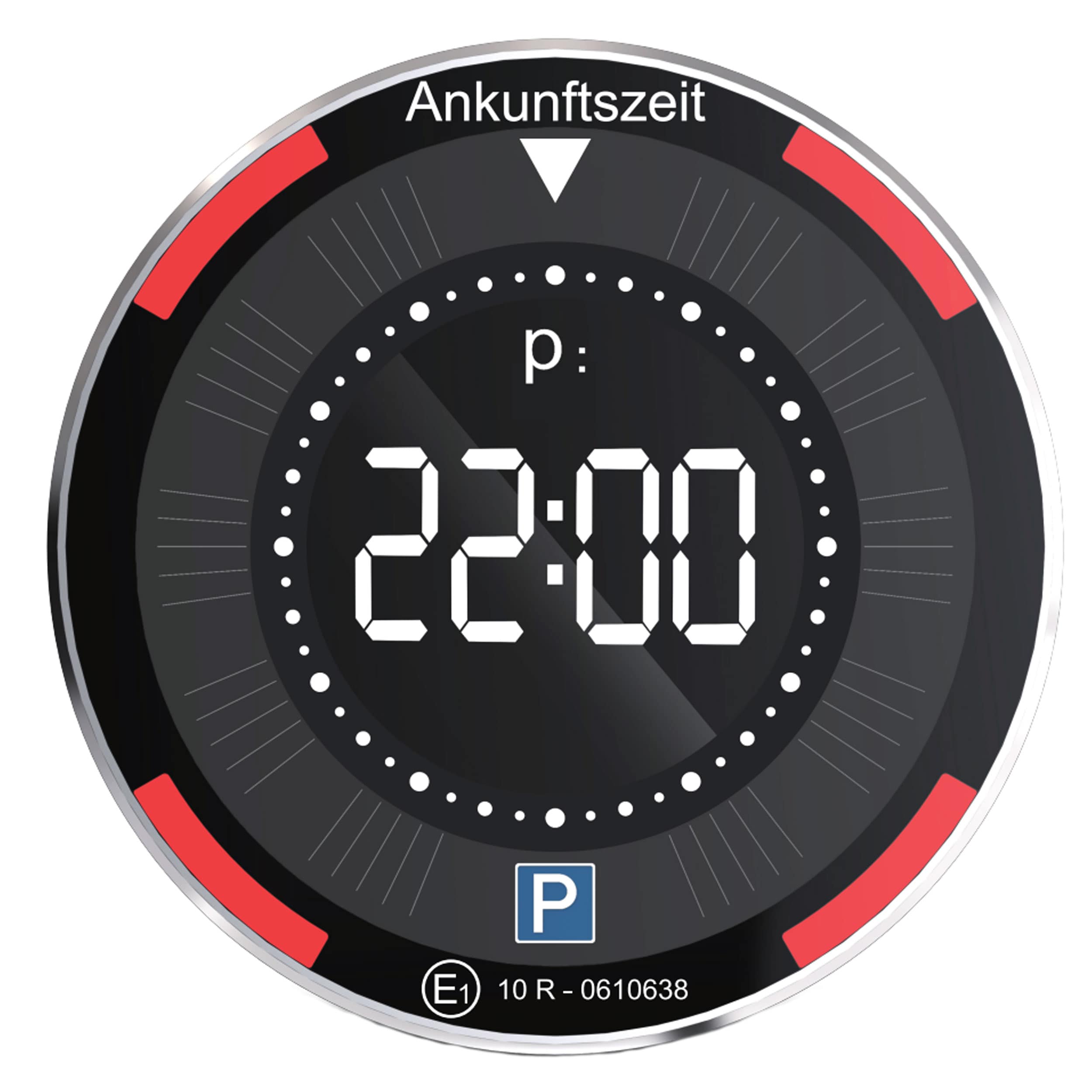 Miraval Miraval Digitale Solar-Parkscheibe – Automatische ...