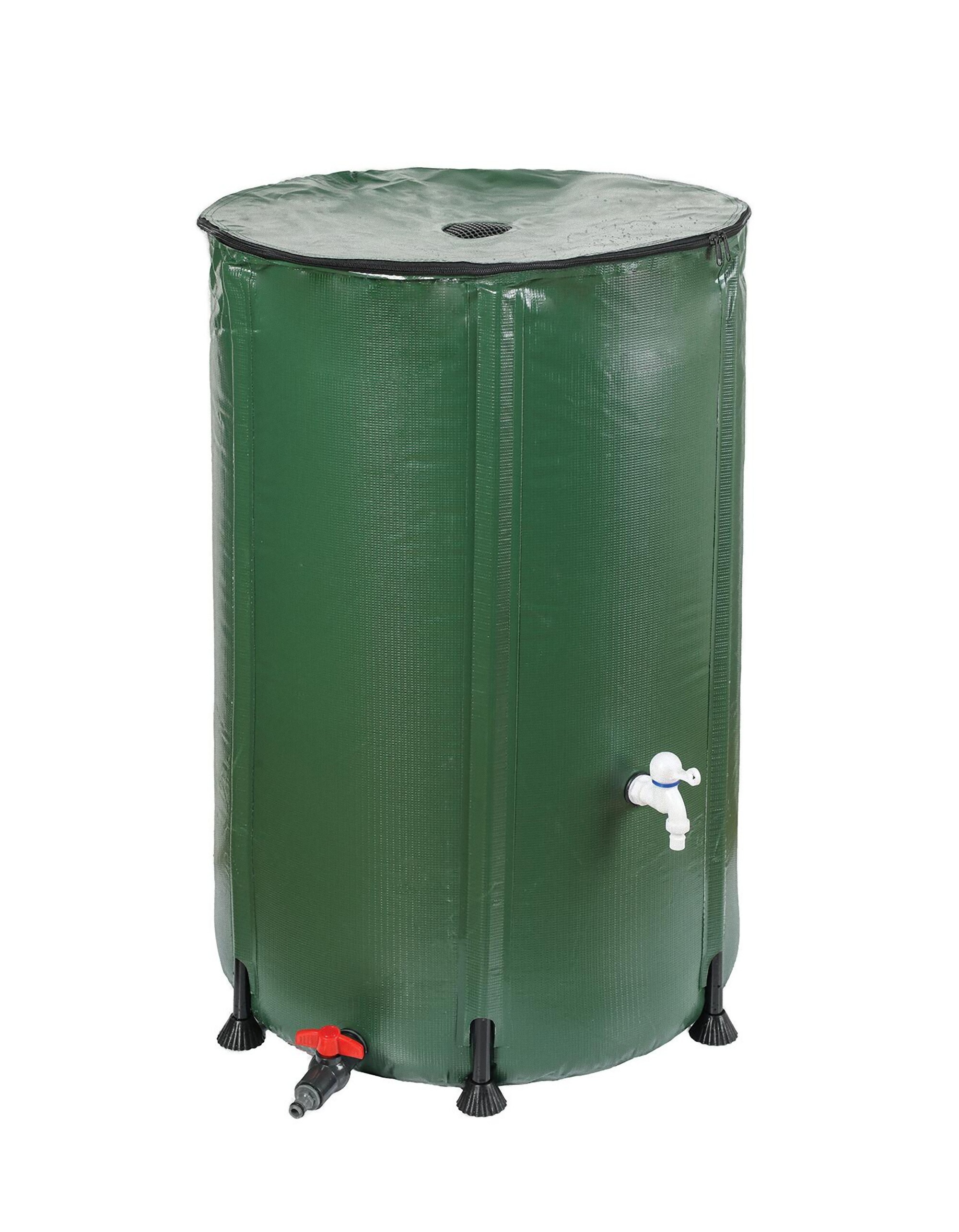Garden Pleasure Wassertank 750L faltbar Grün Tank mit Hahn Garten ...