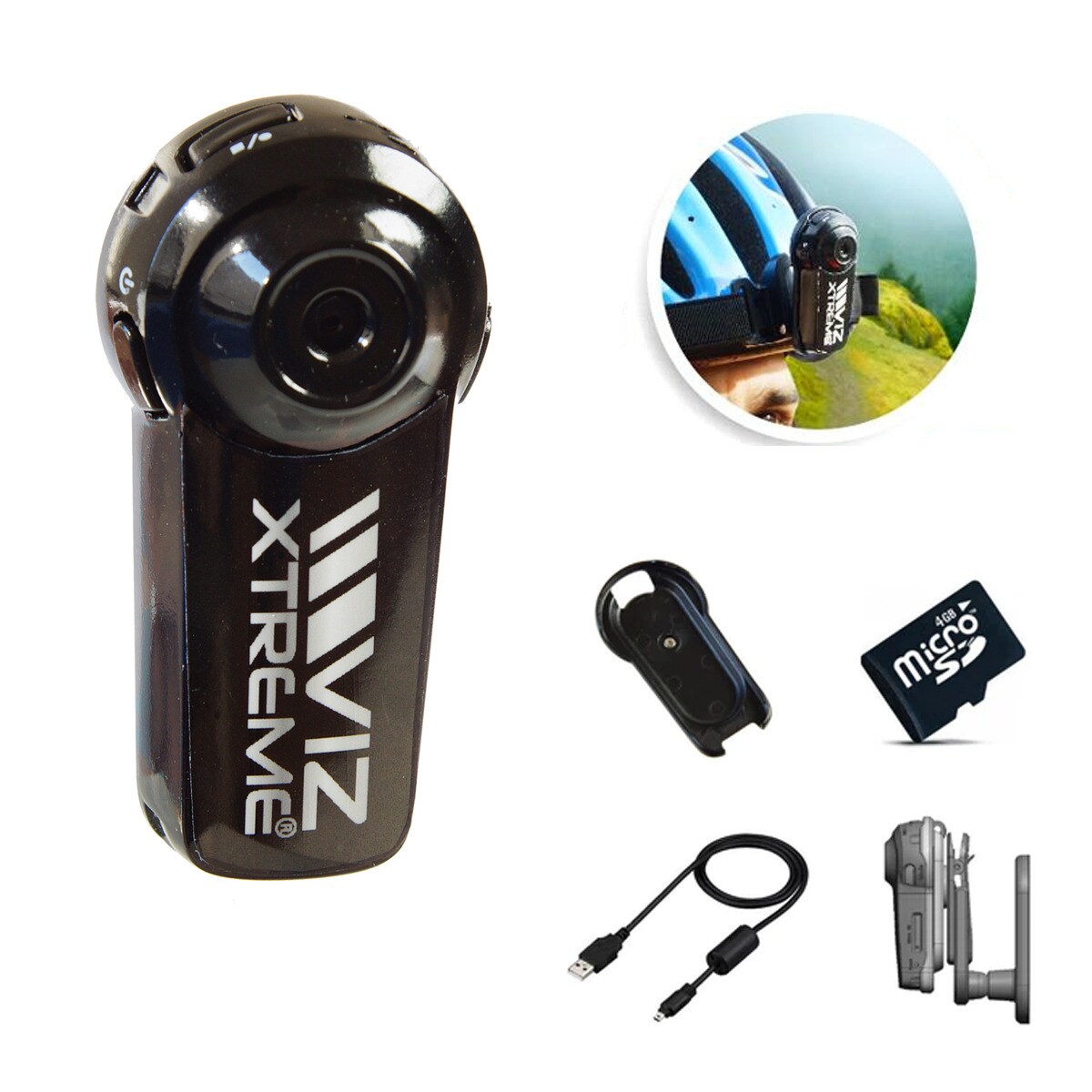Best Direct® Mini Outdoor - Action Kamera mit Halterungen Viz Xtreme ...