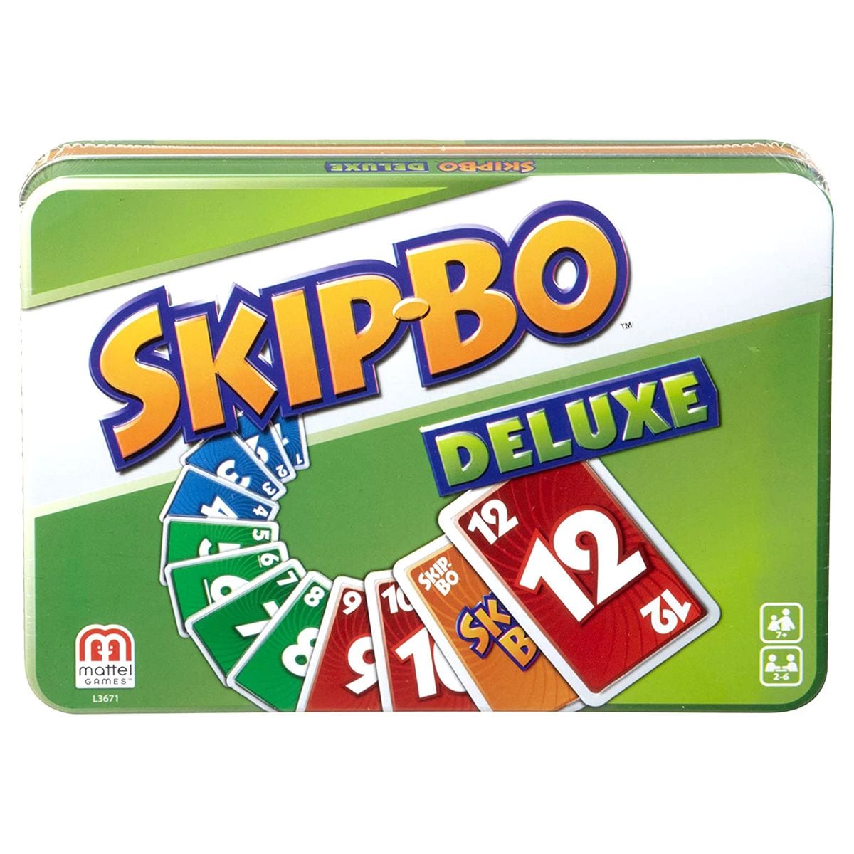 Mattel L3671 - Mattel Games - Skip-Bo Deluxe, Kartenspiel online kaufen ...