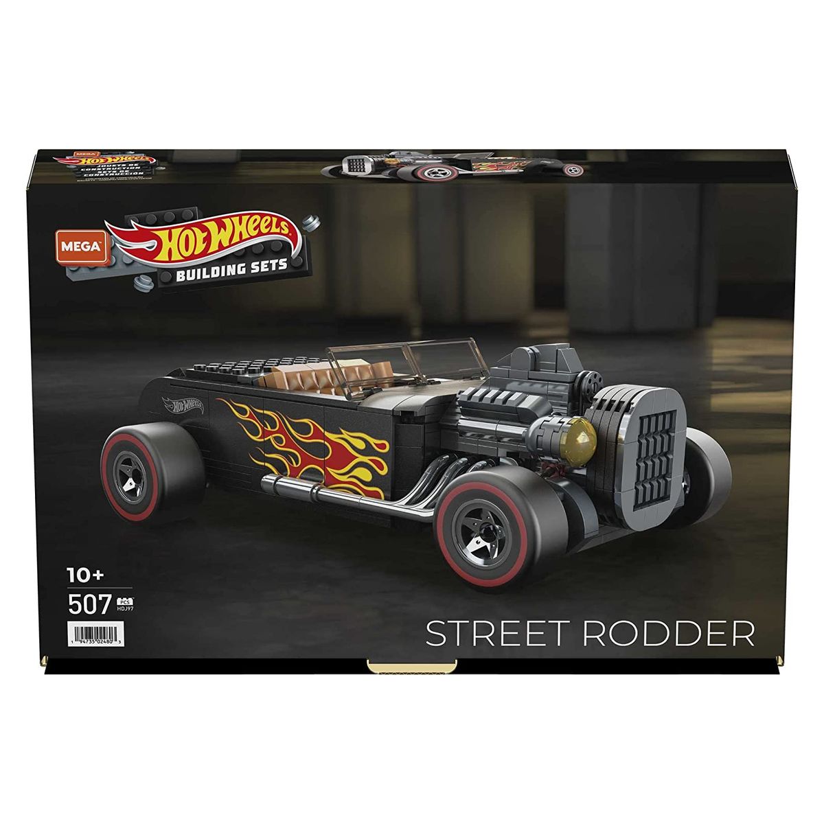 Mattel HDJ97 - Mega - Hot Wheels - Bausatz, Street Roder, 507 Teile ...