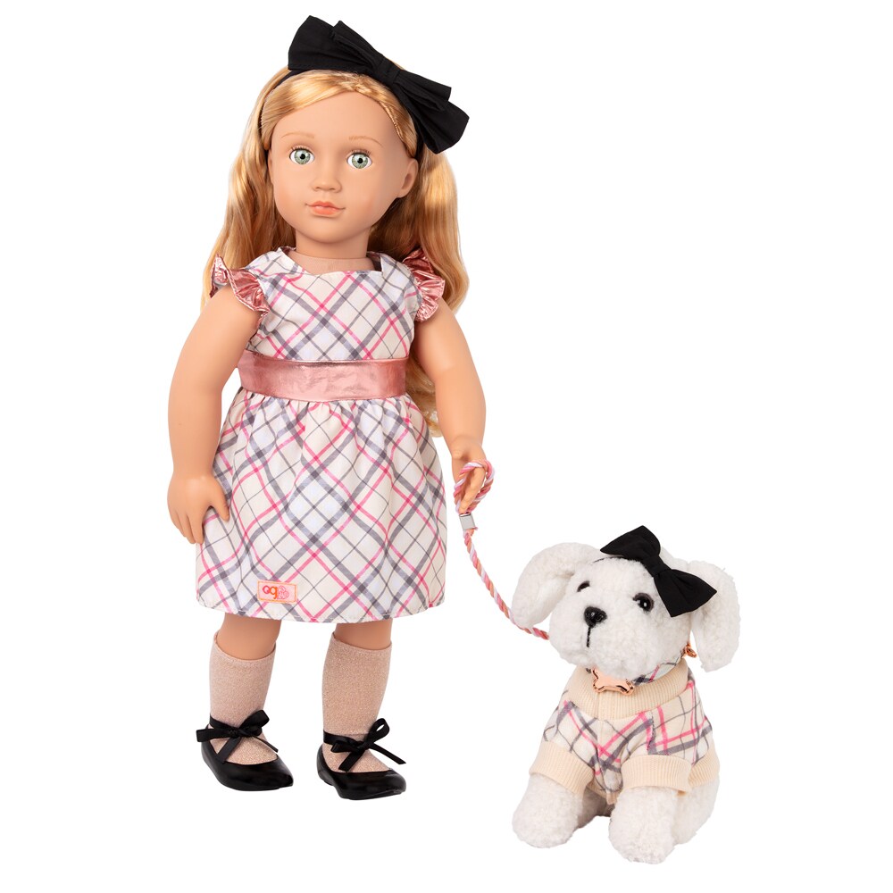 Our Generation Puppe Callista 46cm mit Welpe Styles online kaufen bei Netto