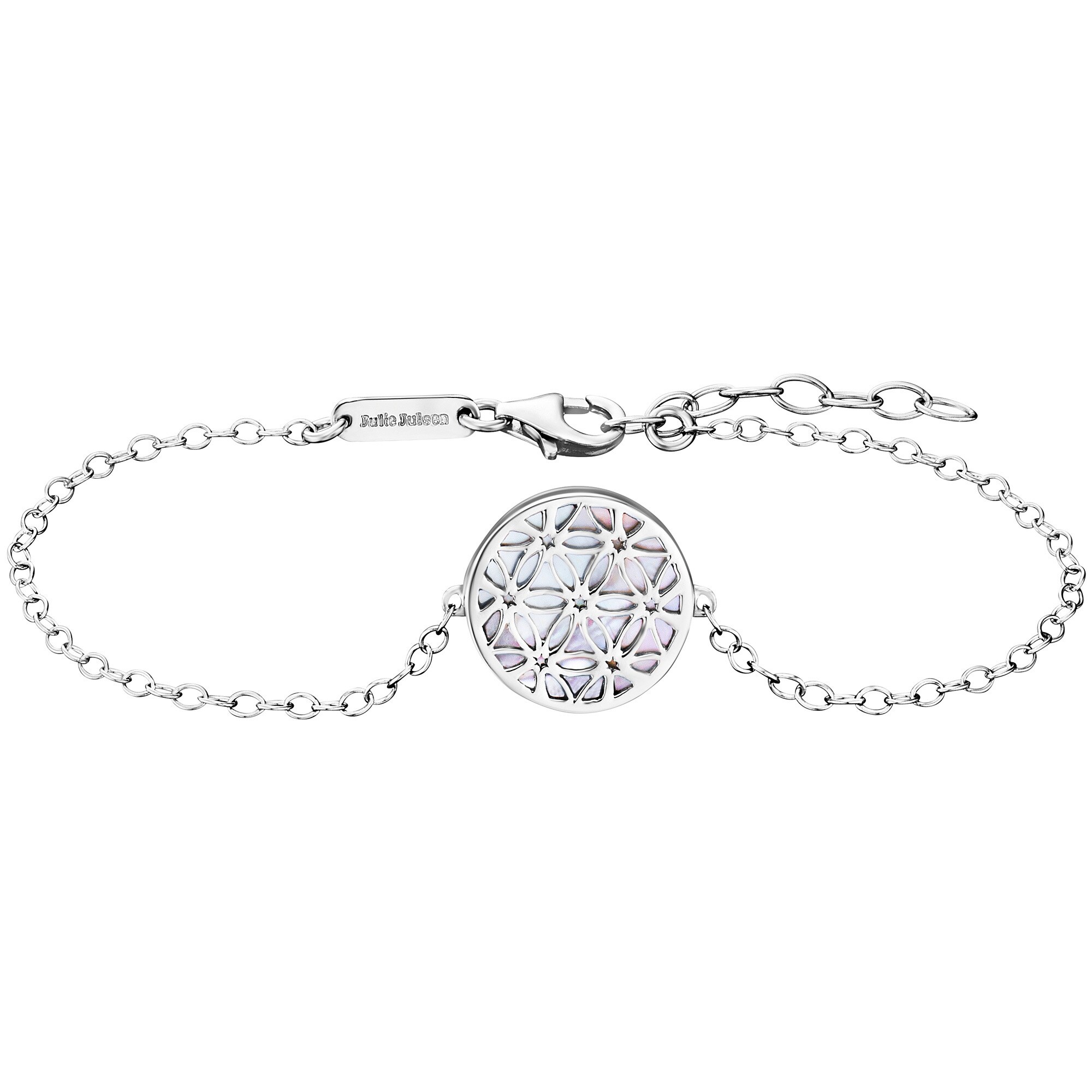 Julie Julsen Armband 925/- Sterling Silber rhodiniert Blume des Lebens ...
