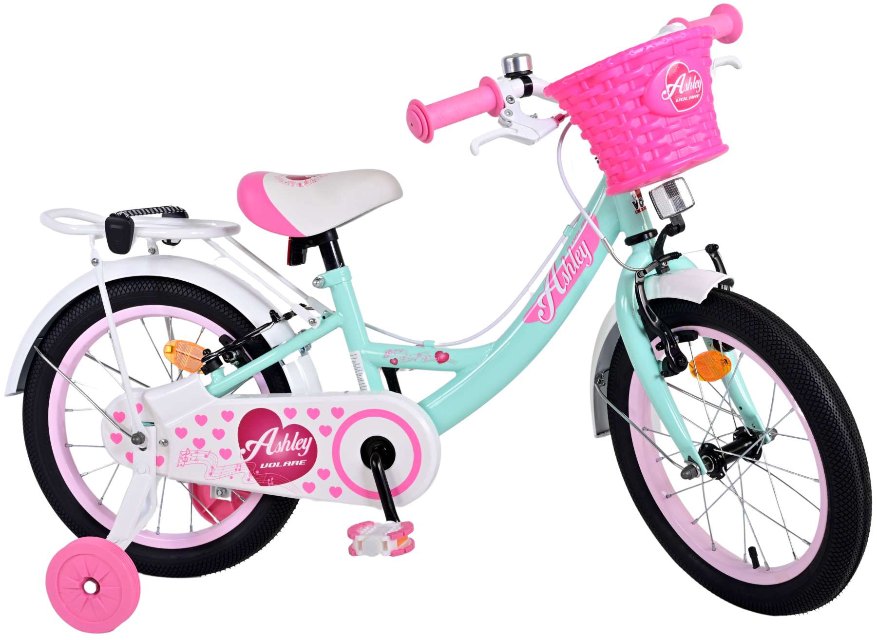 Kinderfahrrad Ashley für Mädchen 16 Zoll Kinderrad in Grün online ...