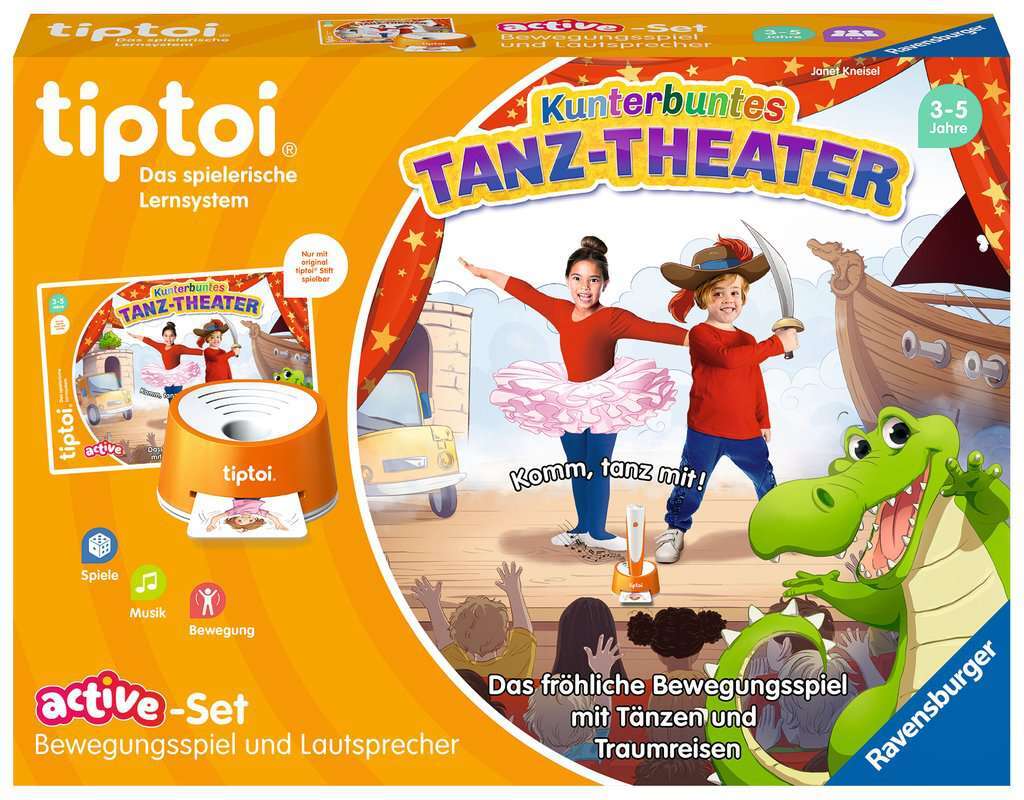 Ravensburger Spiel ACTIVE Set Kunterbuntes Tanz-Theater online kaufen ...