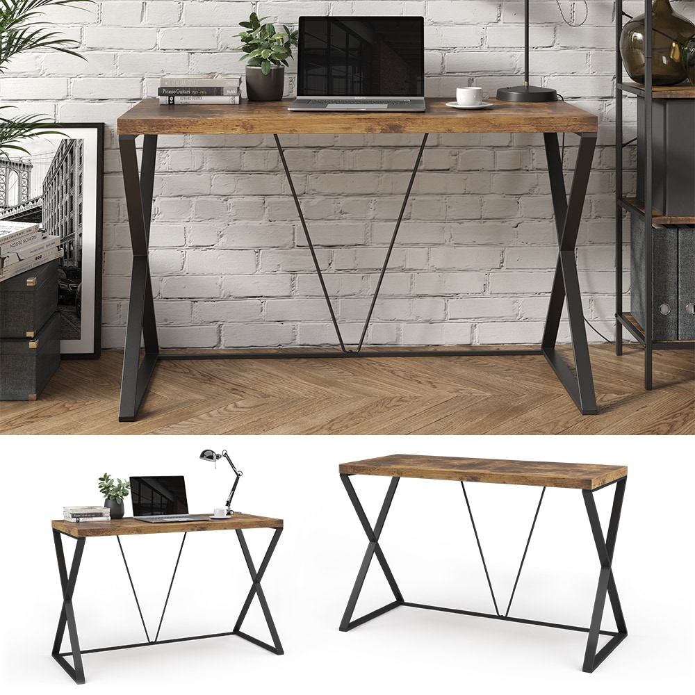 Vicco Schreibtisch Joris Computertisch PC-Tisch Bürotisch Arbeitstisch ...