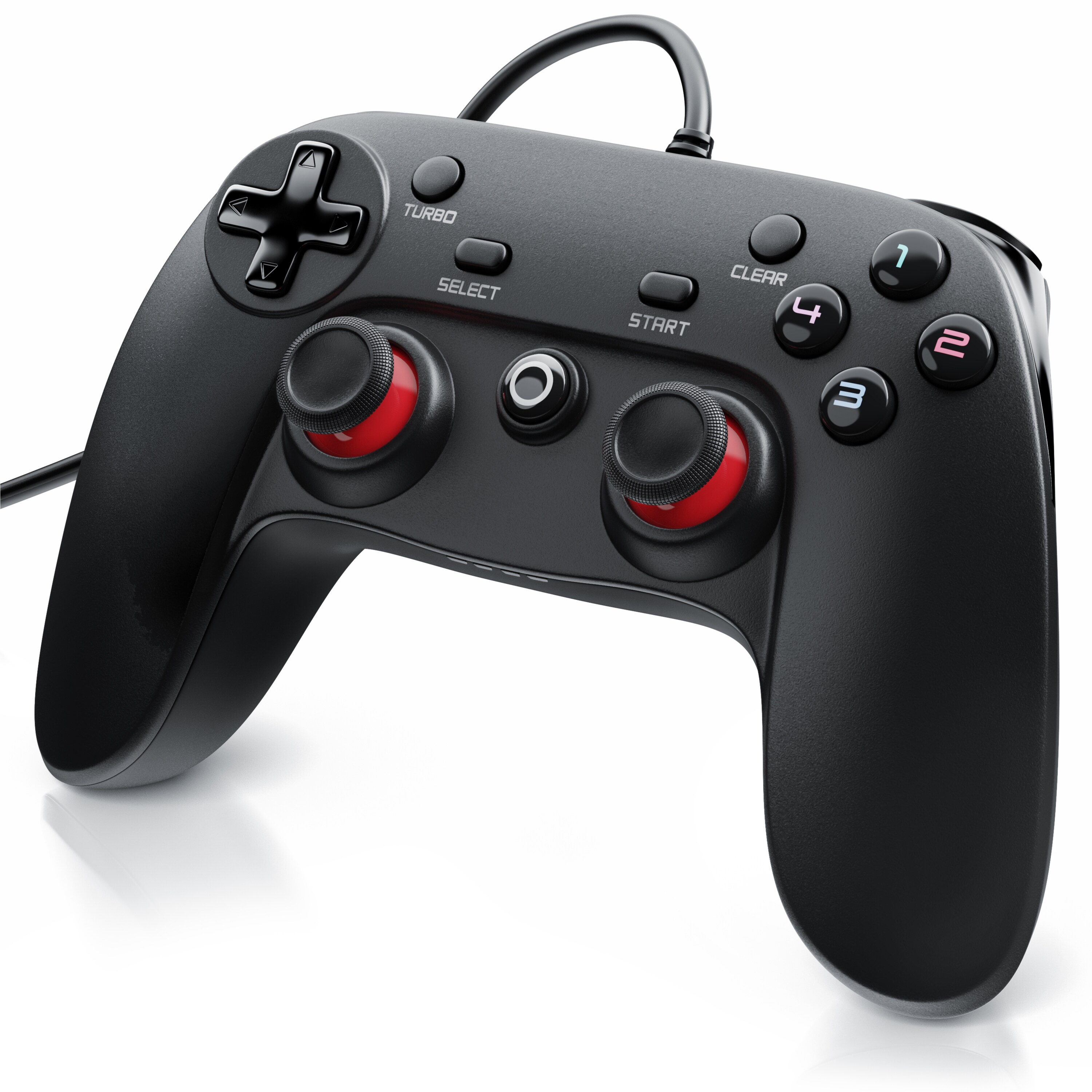 CSL PC & PS3 Gamepad Controller mit Dual Vibration Turbo-Funktion ...