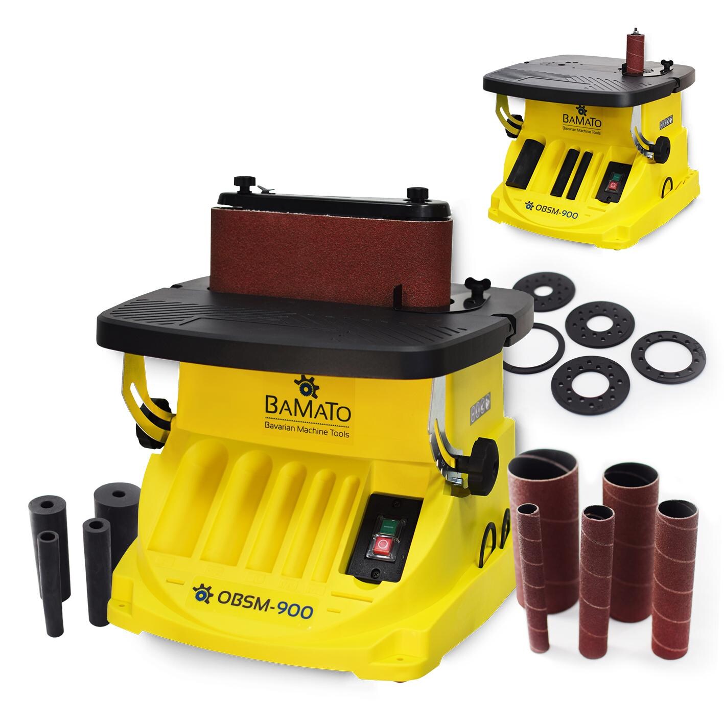 Preisvergleich für BAMATO 2 IN 1 oszillierende Spindelschleifmaschine ...